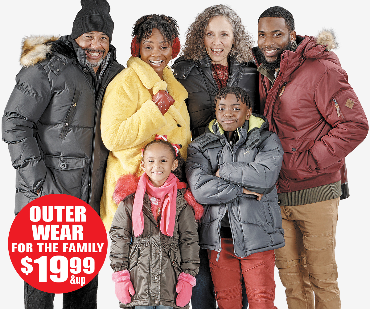 Outerwear for the Family - Forman Mills